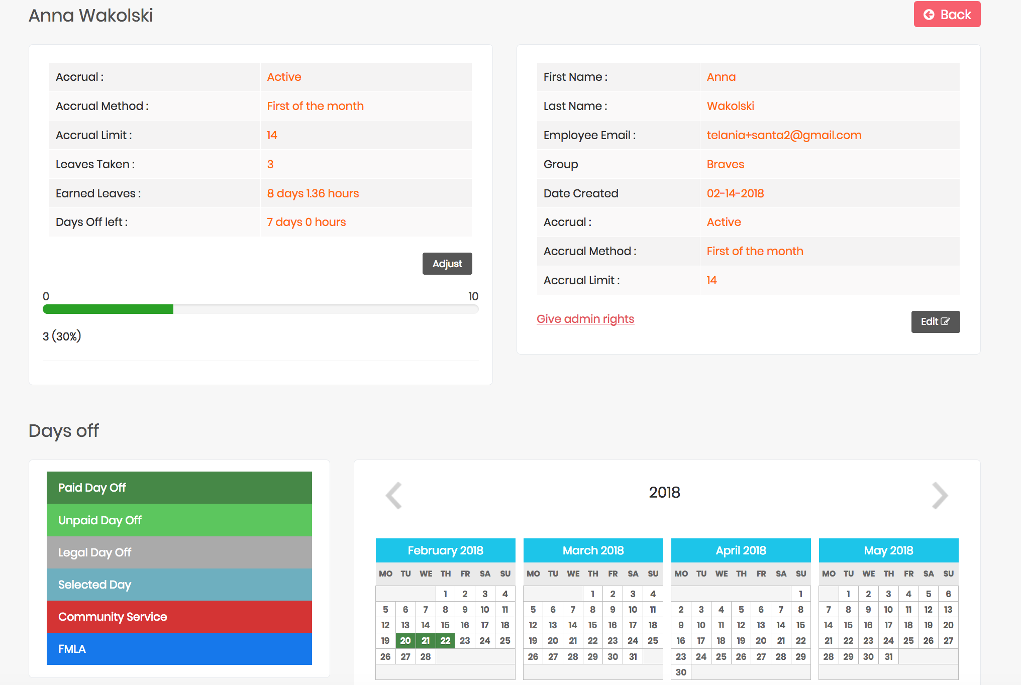 Leave Management Software | Employee Vacation Tracking System ...