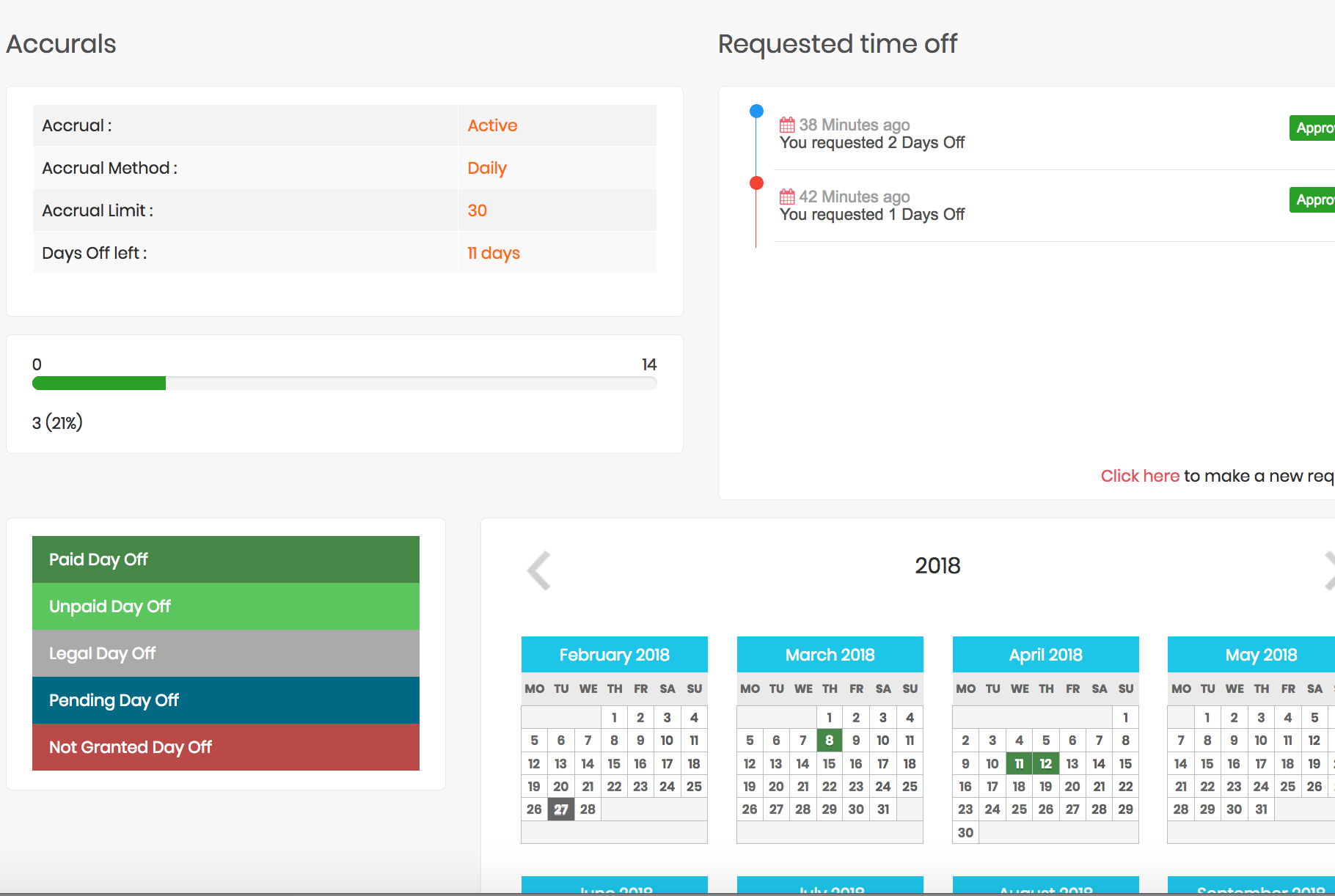Leave Management Software | Employee Vacation Tracking System ...