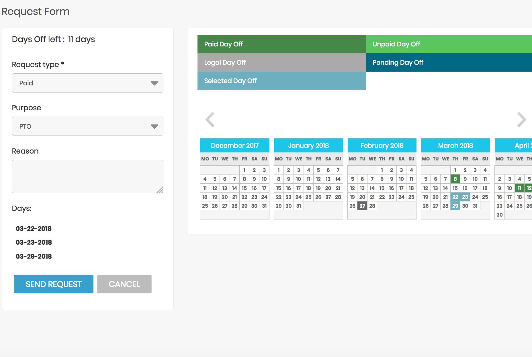 Leave Management Software | Employee Vacation Tracking System ...